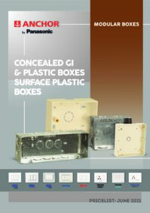 Anchor Modular Boxes 2 Price List 2021 | ARUSH SWITCHGEARS LLP